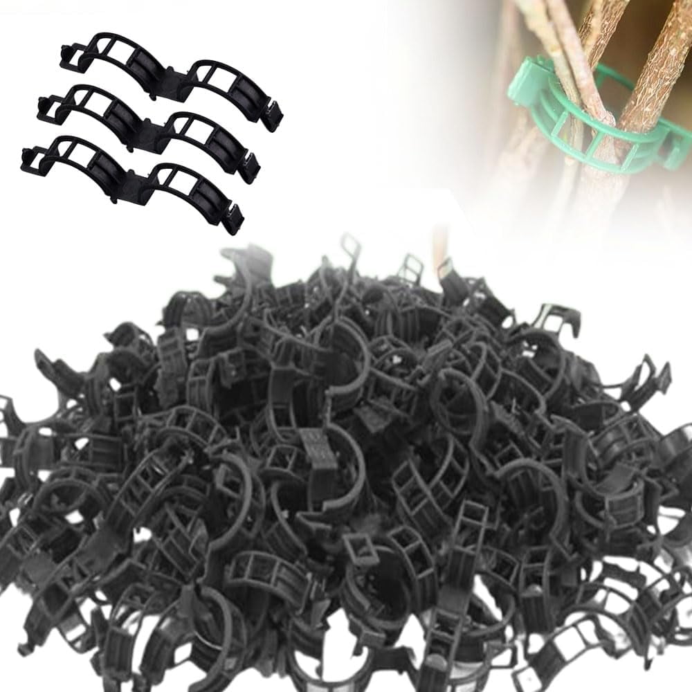 Secured Plastic Plant Clip, 150PCS Plant Clips for Climbing Plants ...
