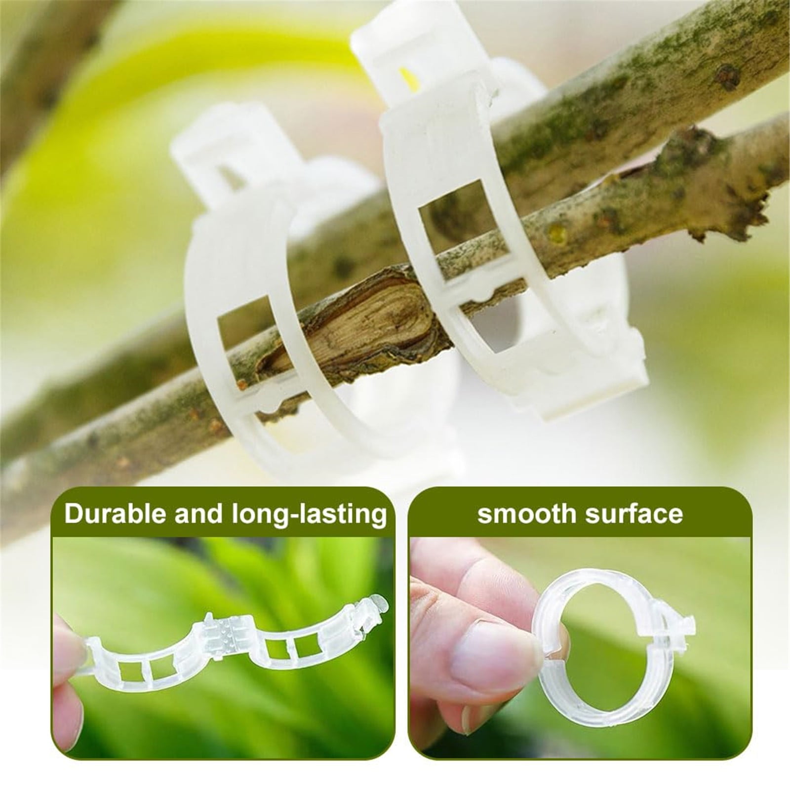 Secured Plastic Plant Clip 2024 New Plant Fixing Clips For Climbing ...