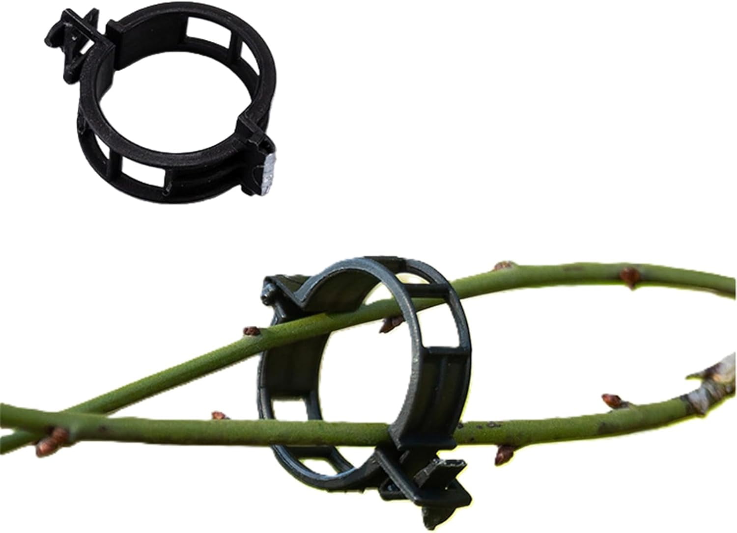 Secured Plastic Plant Clip, 2024 Upgrade Plant Support Clips, Garden ...