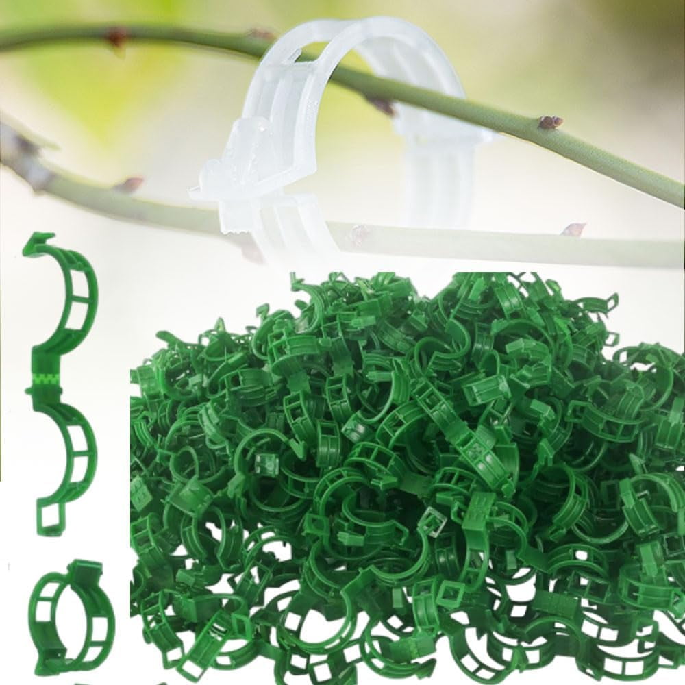 Secured Plastic Plant Clip, 2025 New Plant Support Clips, Garden Clips ...