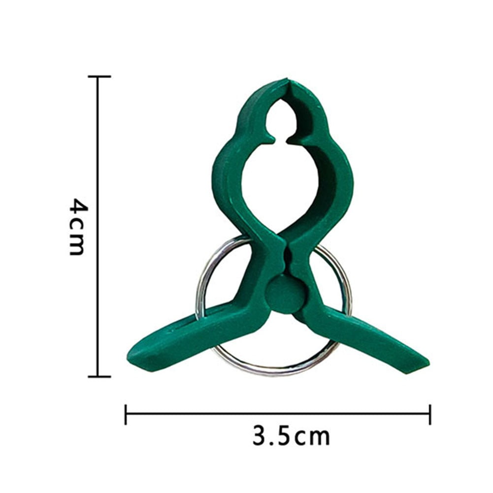 Secured Plastic Plant Clip, Upgraded Garden Plant Clips for Climbing ...