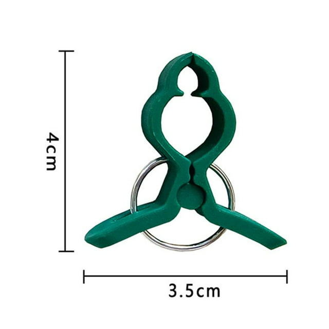 Secured Plastic Plant Clip, Upgraded Garden Plant Clips for Climbing ...