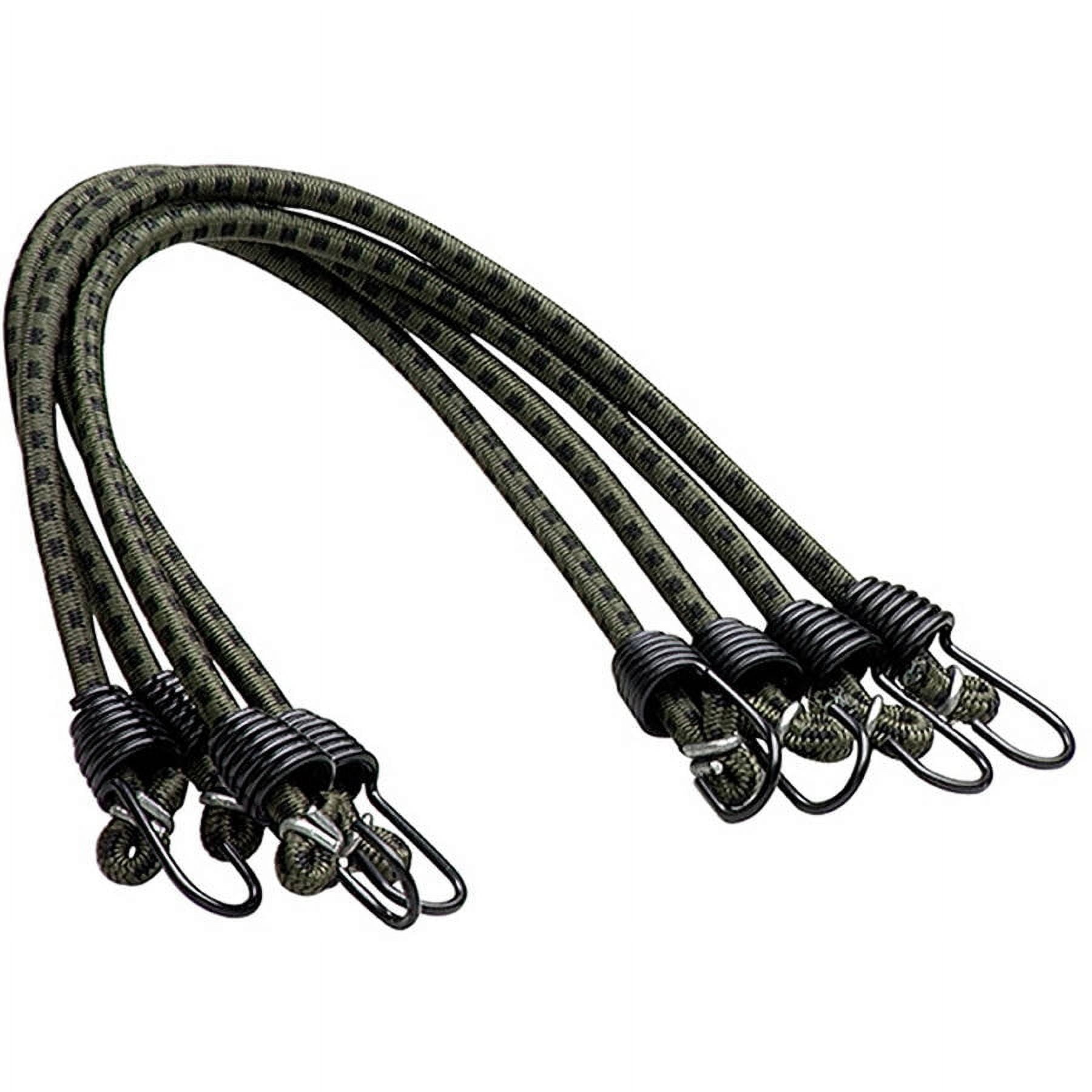 Lehigh Secureline 10 Inch Mini Bungee Stretch Cords with Hooks, 4 Piece ...