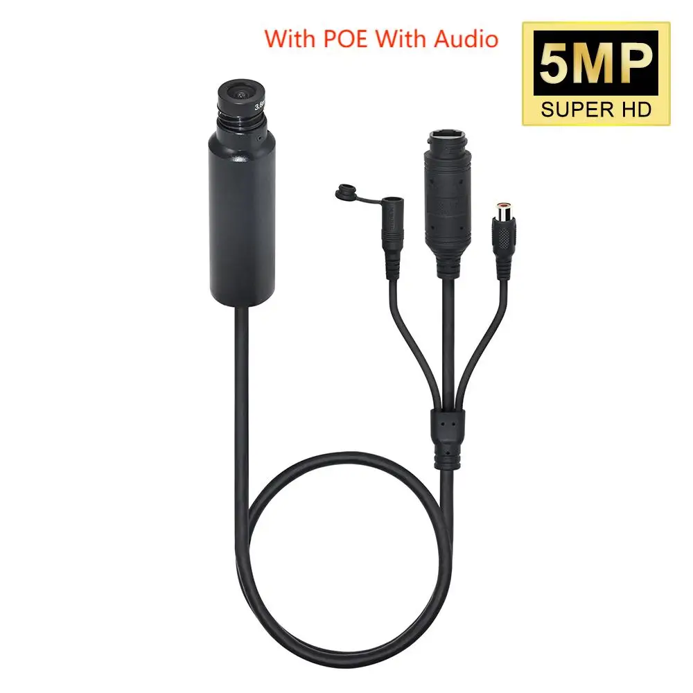 Securexpert 5MP Mini POE Camera Bullet Network IP Camera Ai Human ...