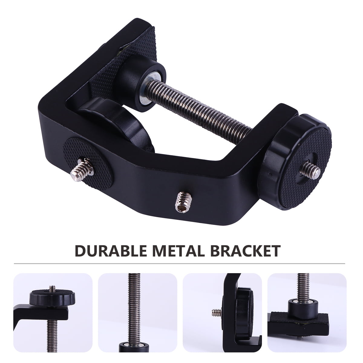 Securing Clip Aluminum C-Clamp Desktop Mount Strong Clamp Design Clamps ...