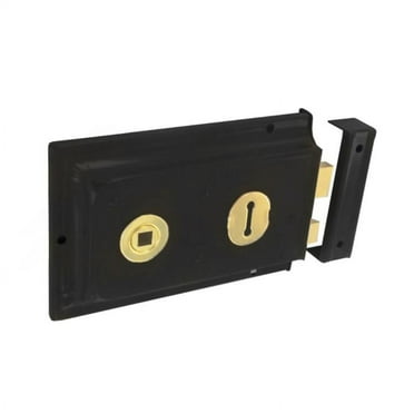 Spectrum Black Plastic Folding Door Lock for Enhanced Privacy and ...