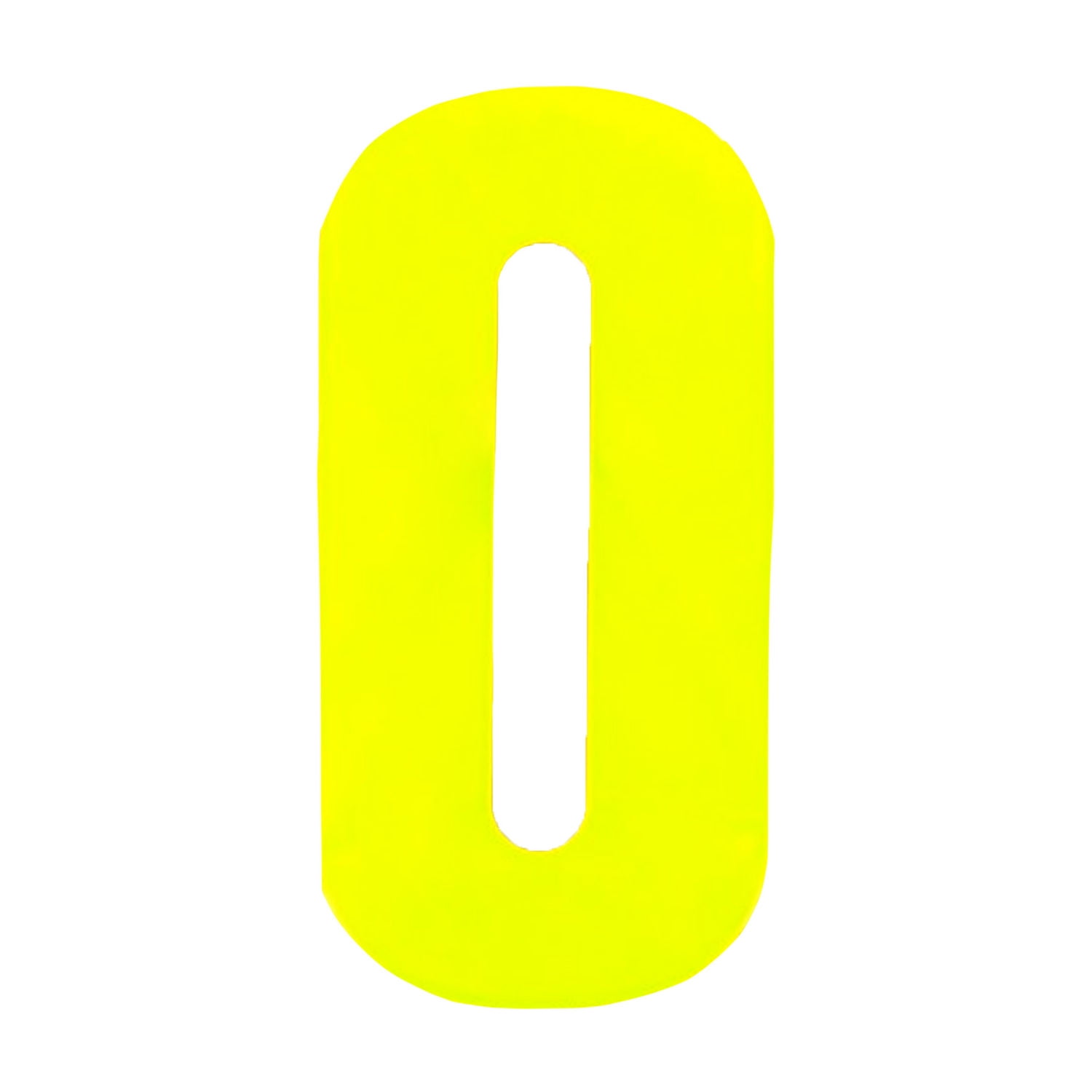 Securit No 0 Hi-Vis Garbage Can Number - Walmart.com