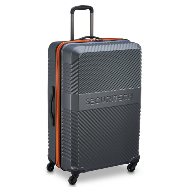 Securitech by Delsey, Patrol 28" Checked Hardside Spinner Luggage ...