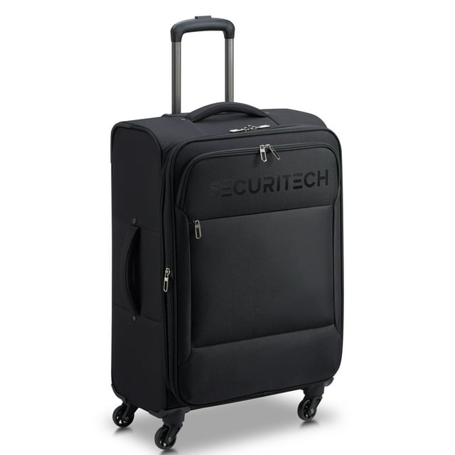 Securitech by Delsey, Vanguard 24" Checked Softside Spinner Luggage ...