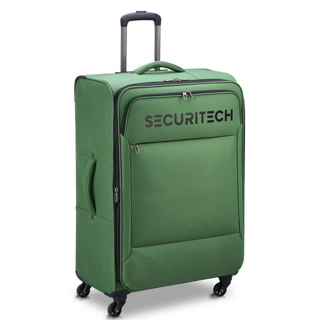 Securitech by Delsey, Vanguard 28" Checked Soft Side Spinner Luggage ...