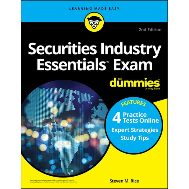 Securities Industry Essentials Exam for Dummies with Online Practice ...