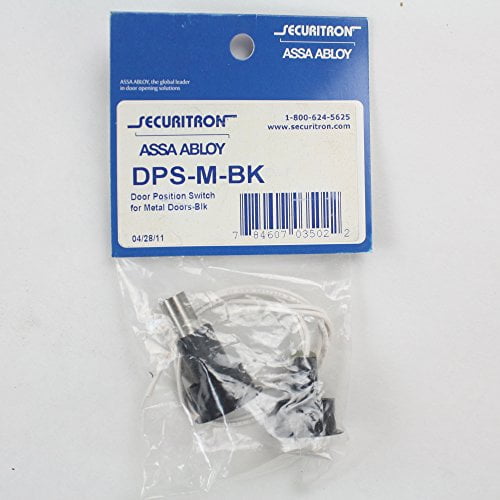 Securitron Door Position Switch for Metal Doors, Black Anodized Finish ...