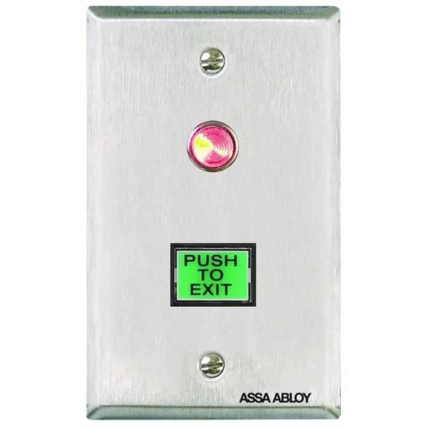 Securitron Push Button,Plastic,Surface Mounted PB3EAR - Walmart.com