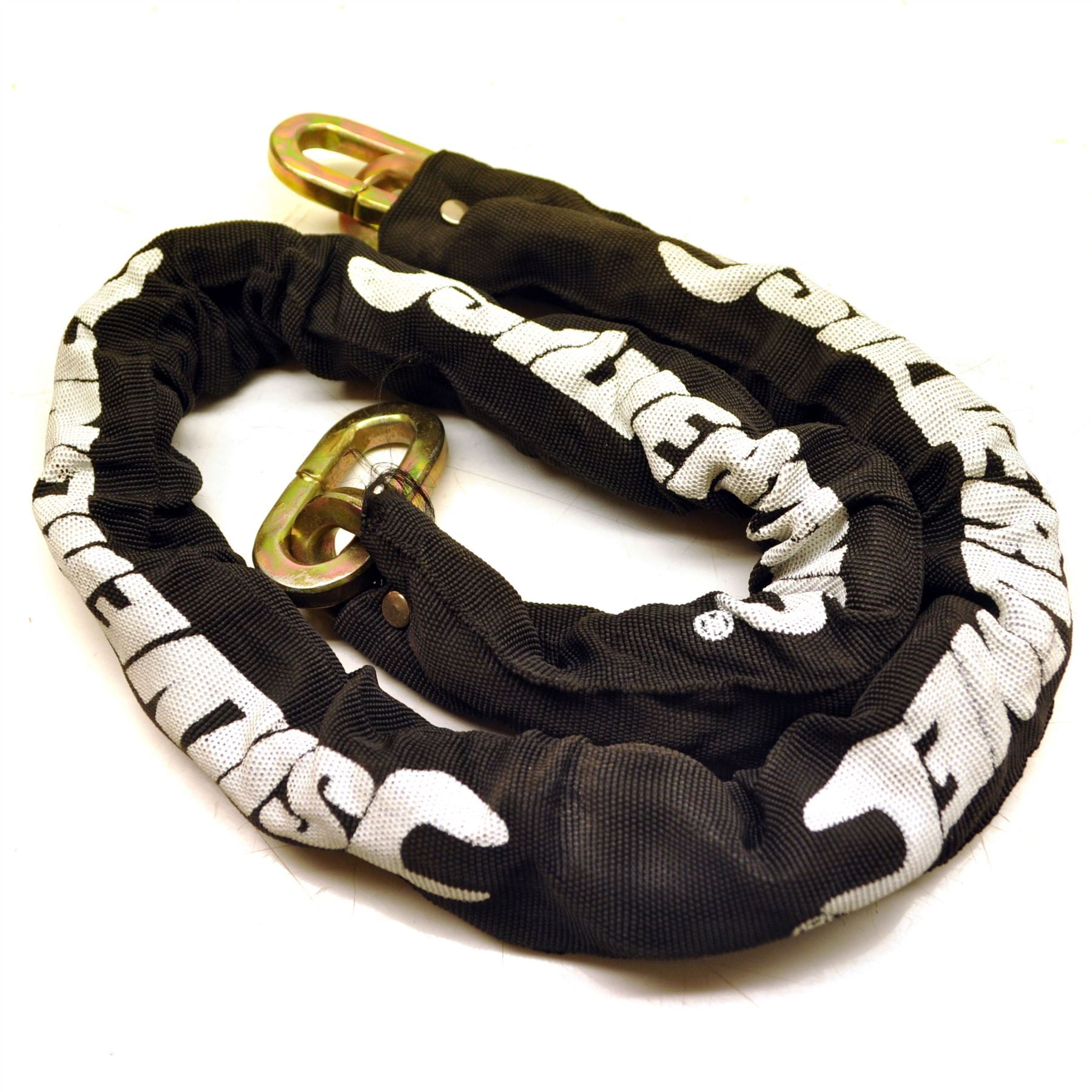 Security 1.2 metre x 10mm Bike Gate Caravan Locking Chain with Nylon ...