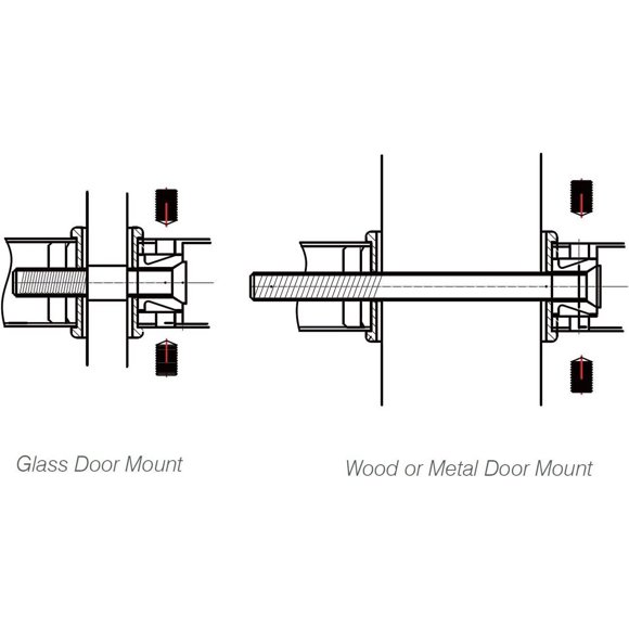 Swing Door Handle Set