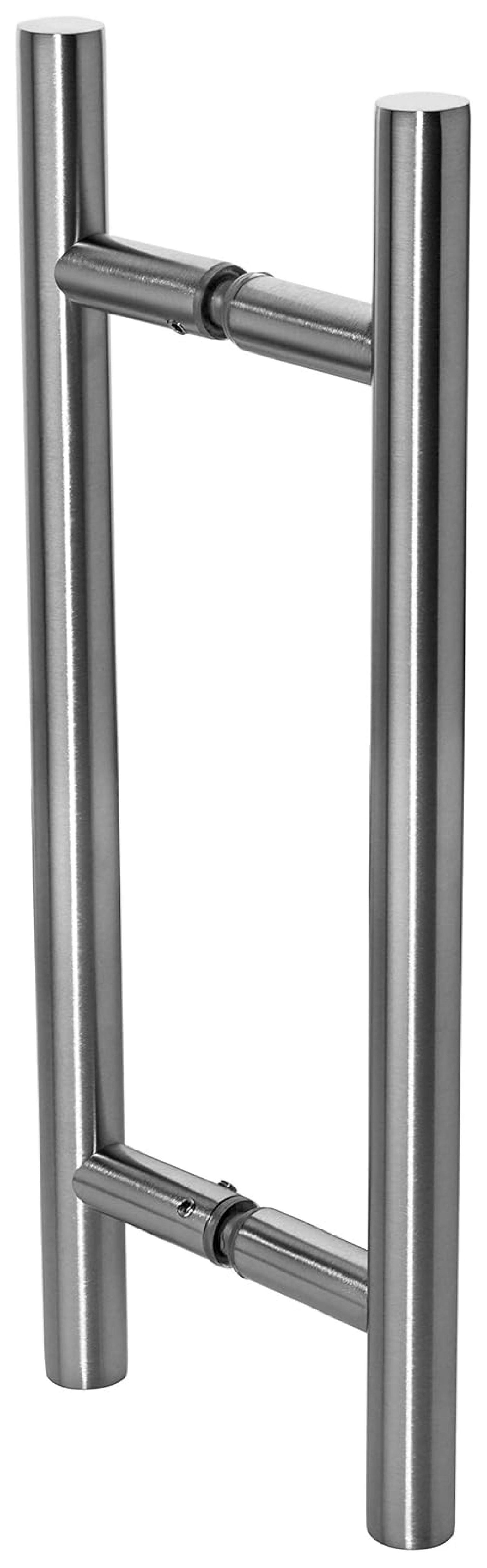 Security 8 Inch Back to Back Ladder Pull in Chrome for Heavy Glass ...