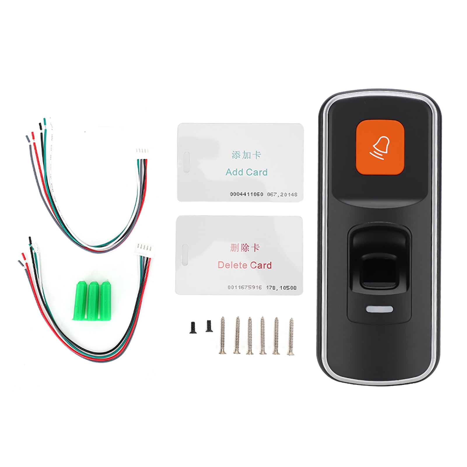 Security Access Control Machine Fingerprint Card Waterproof 12V ...