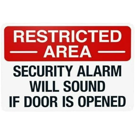 my security sign
