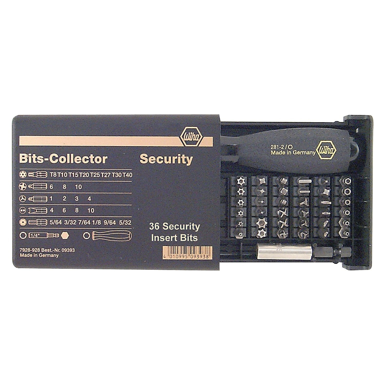 Security Bit Sets, Hex; Phillips; Pozidriv; Slotted; Square; Torq-Set ...