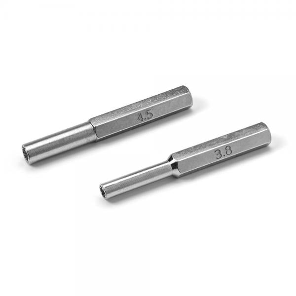 Security Bit Steel SET 3.8mm + 4.5mm Security Bit Screwdriver Tool (7cm ...