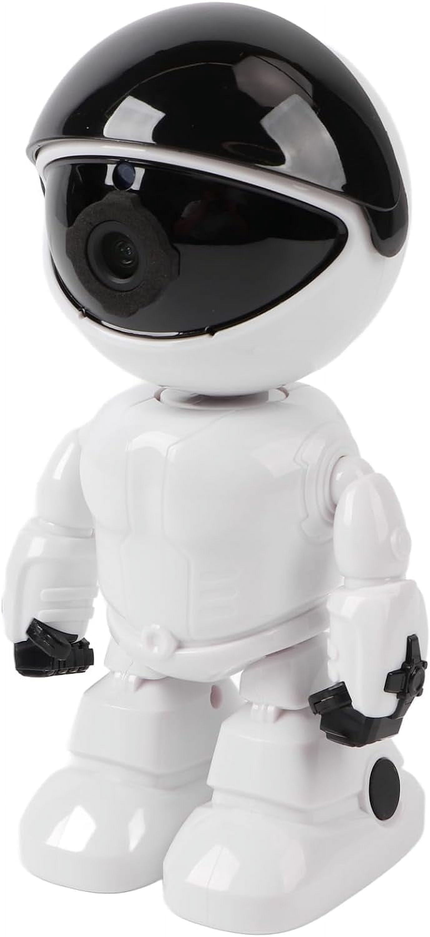 Security Camera, 1080P Indoor Robot Camera, Auto Tracking Pan 355° Tilt ...