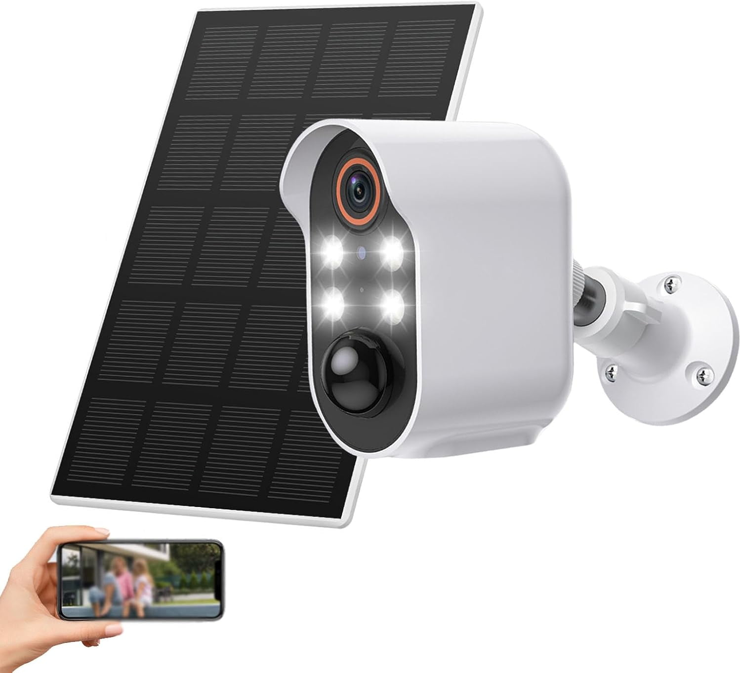 Security Camera, 1080p Wireless Security Camera, Waterproof 2.4GHz ...