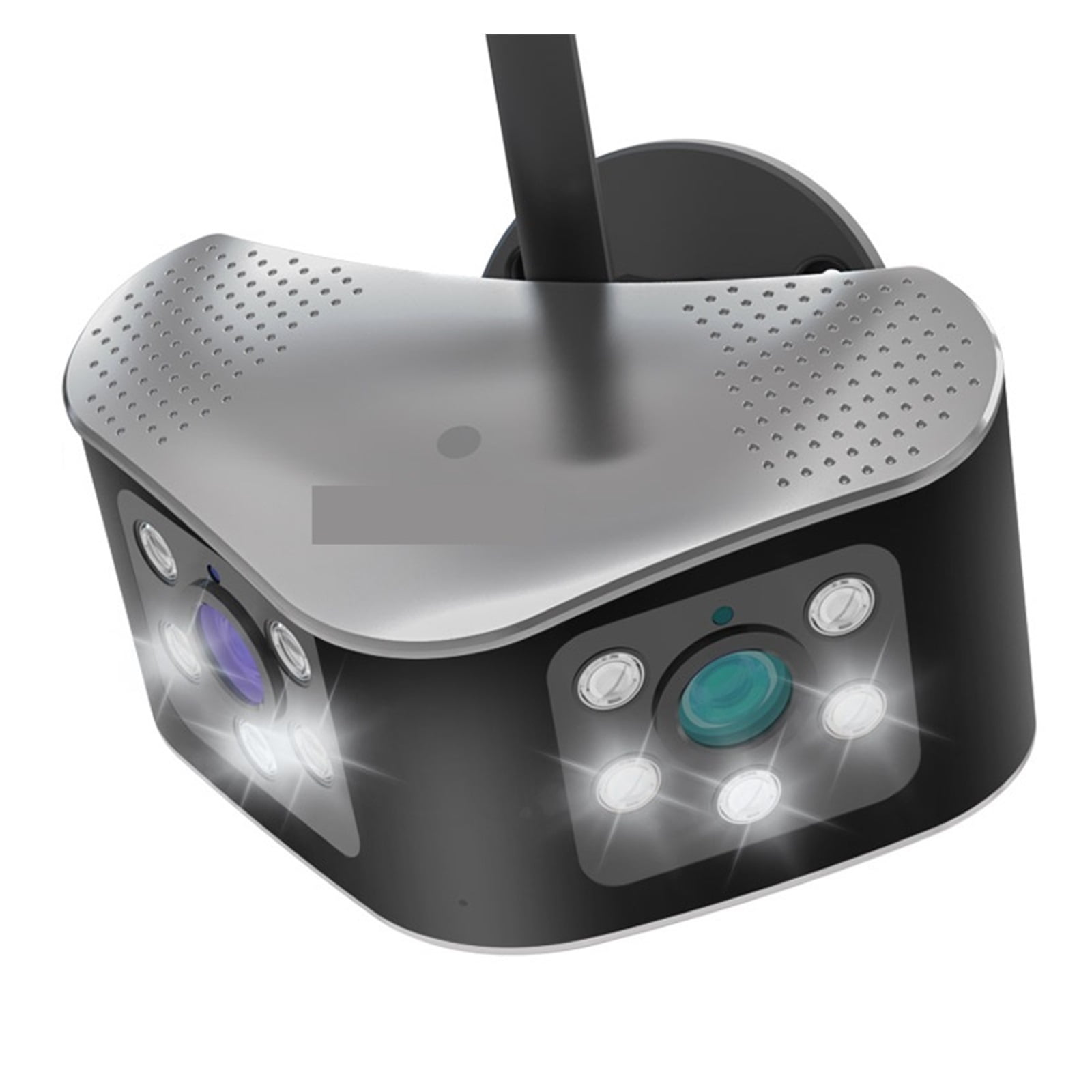 Security Camera Outdoor, 8MP 4K 180° Ultra Wide View Angle Panoramic ...