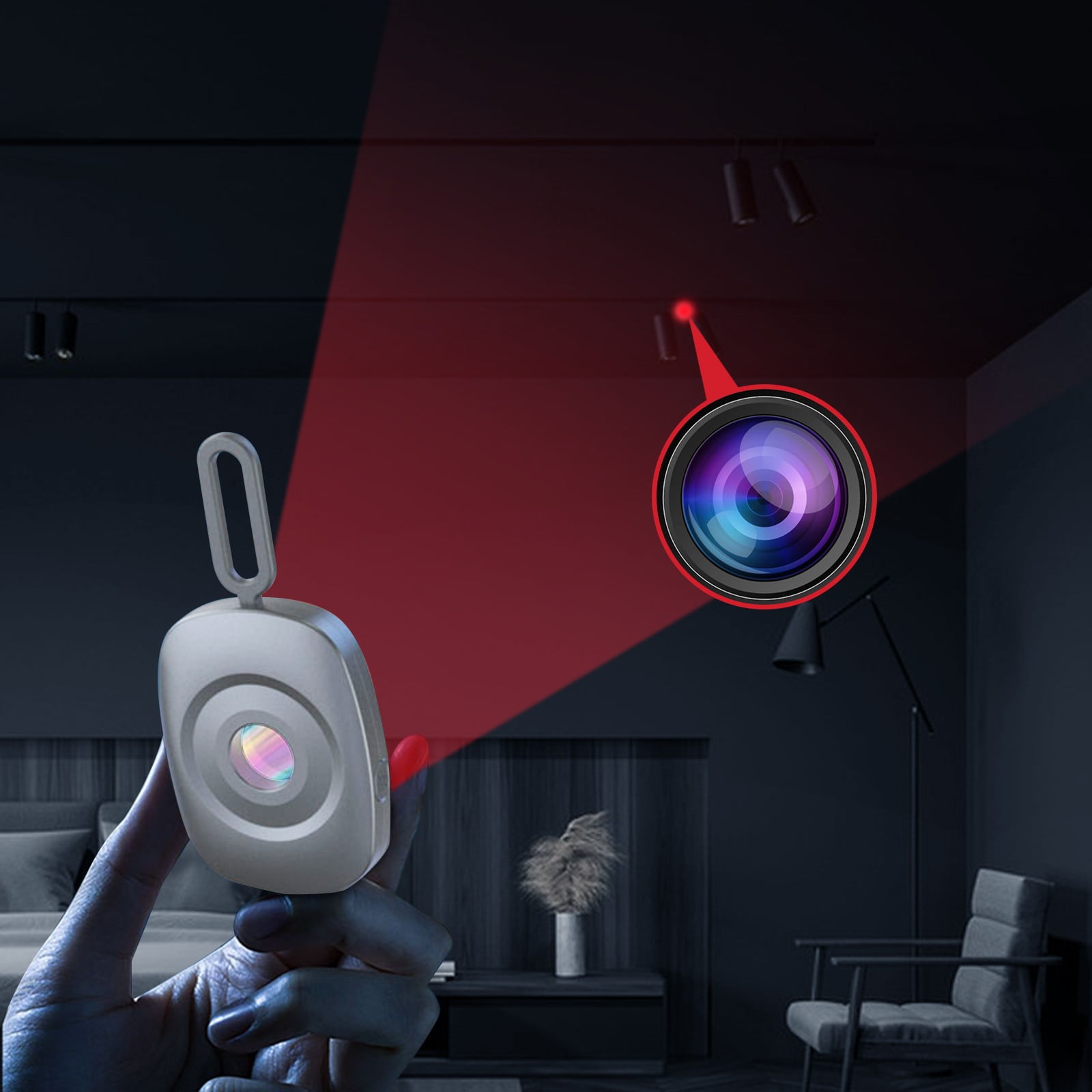 Security Camera Qwtwty Camera Intelligent Detector Infrared Detection ...