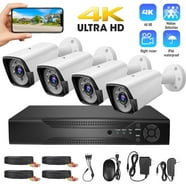 5MP 4CH/8CH DVR 1080P FHD Outdoor CCTV Home Security Camera System Kit ...