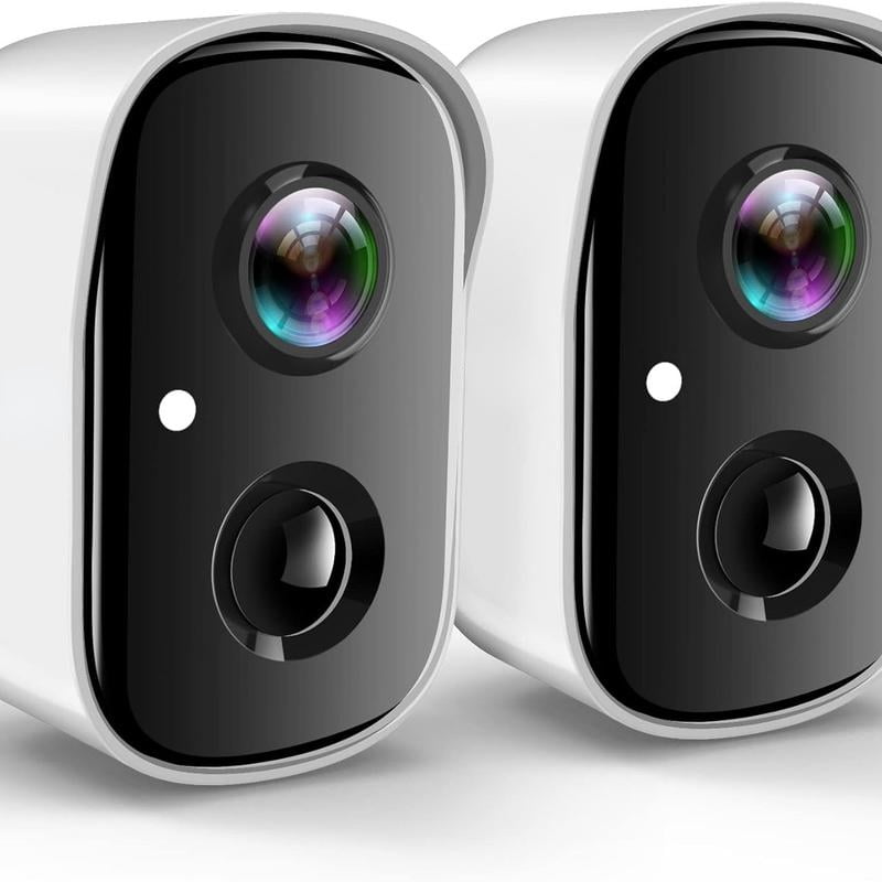 Security Cameras Wireless Outdoor, 1080P Battery Powered AI Motion ...