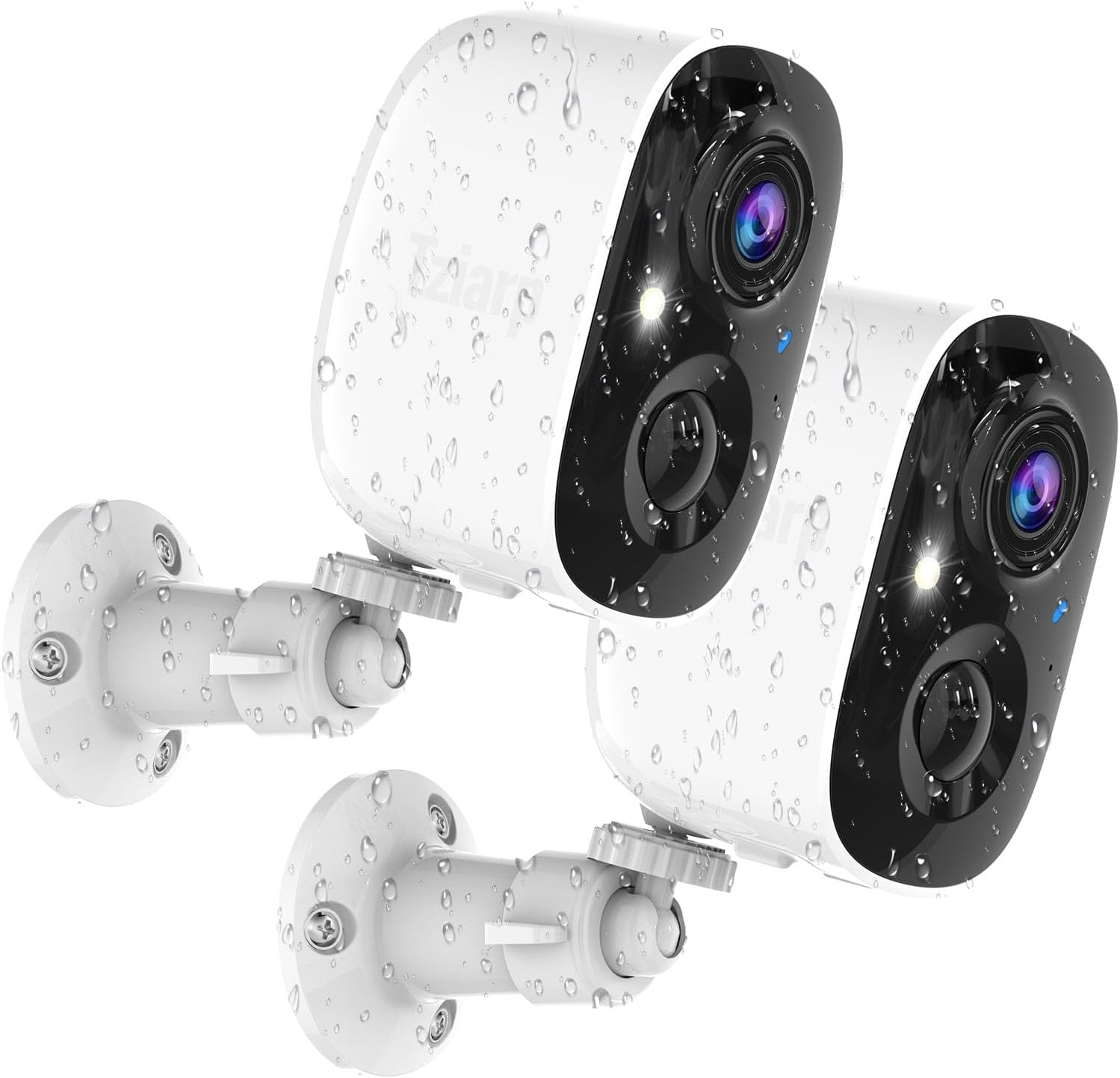 Security Cameras Wireless Outdoor,2K Indoor WiFi Wireless Cameras ...