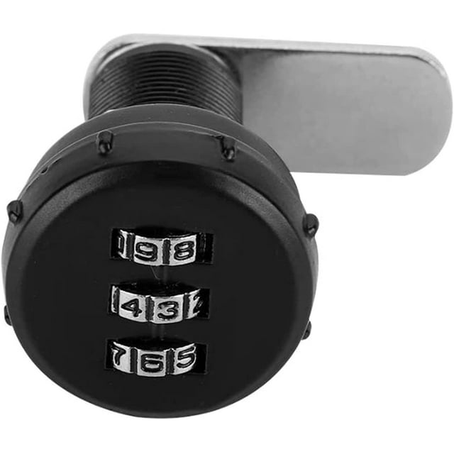 Security Coded Lock Zinc Alloy Lock with Pass Combination 3 Codes ...