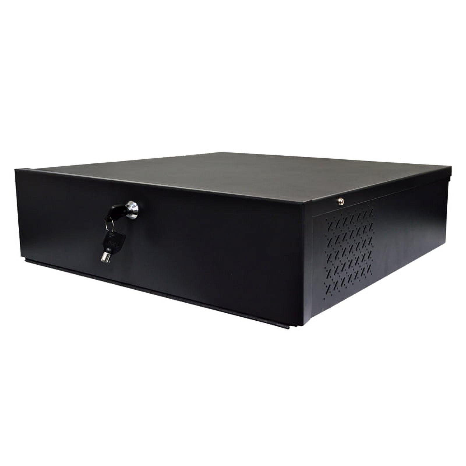 Security DVR Lock Box with Fan 15" x 15" x 5" for CCTV Security Systems ...