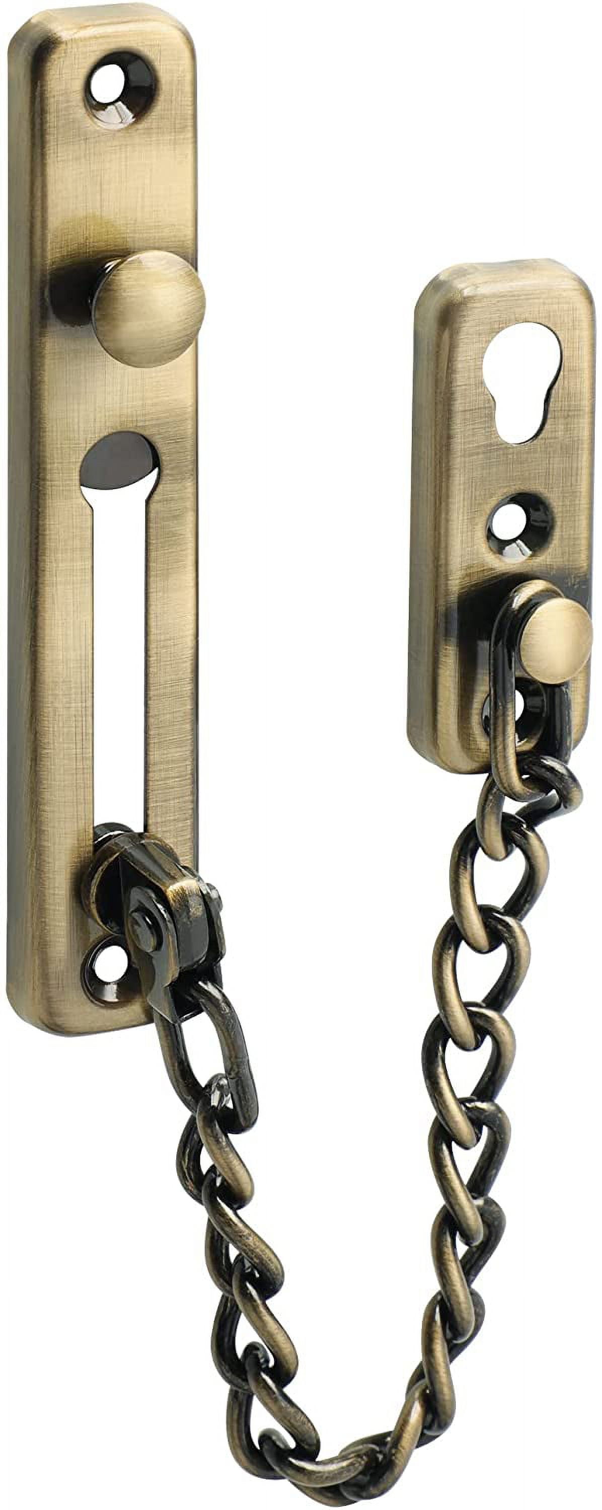 Security Door Chain;Stainless Steel Antique Bronze Door Lock;Spring ...