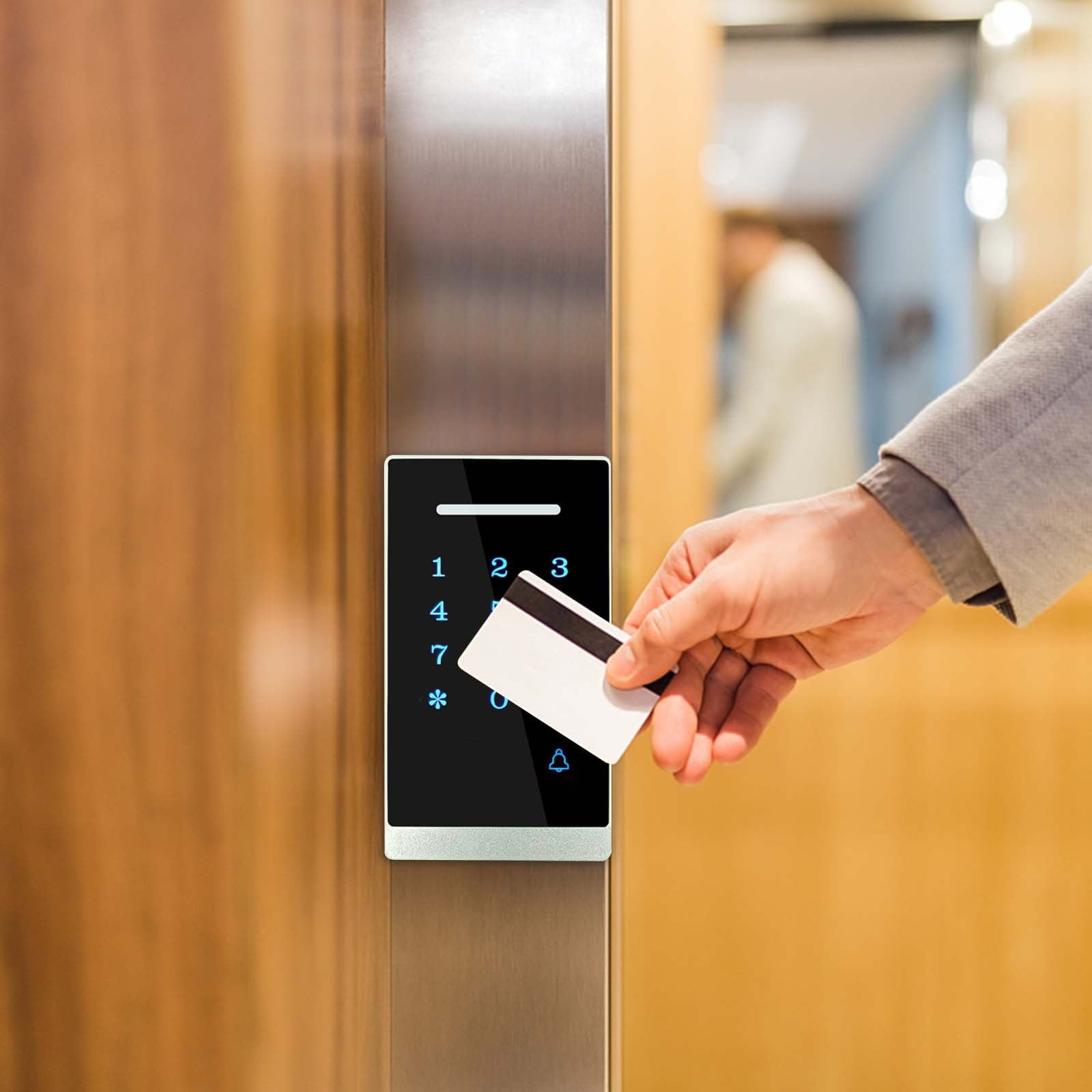 Security Door Control Keypad, Stand-Alone, Supports 2000 Users, Card ...