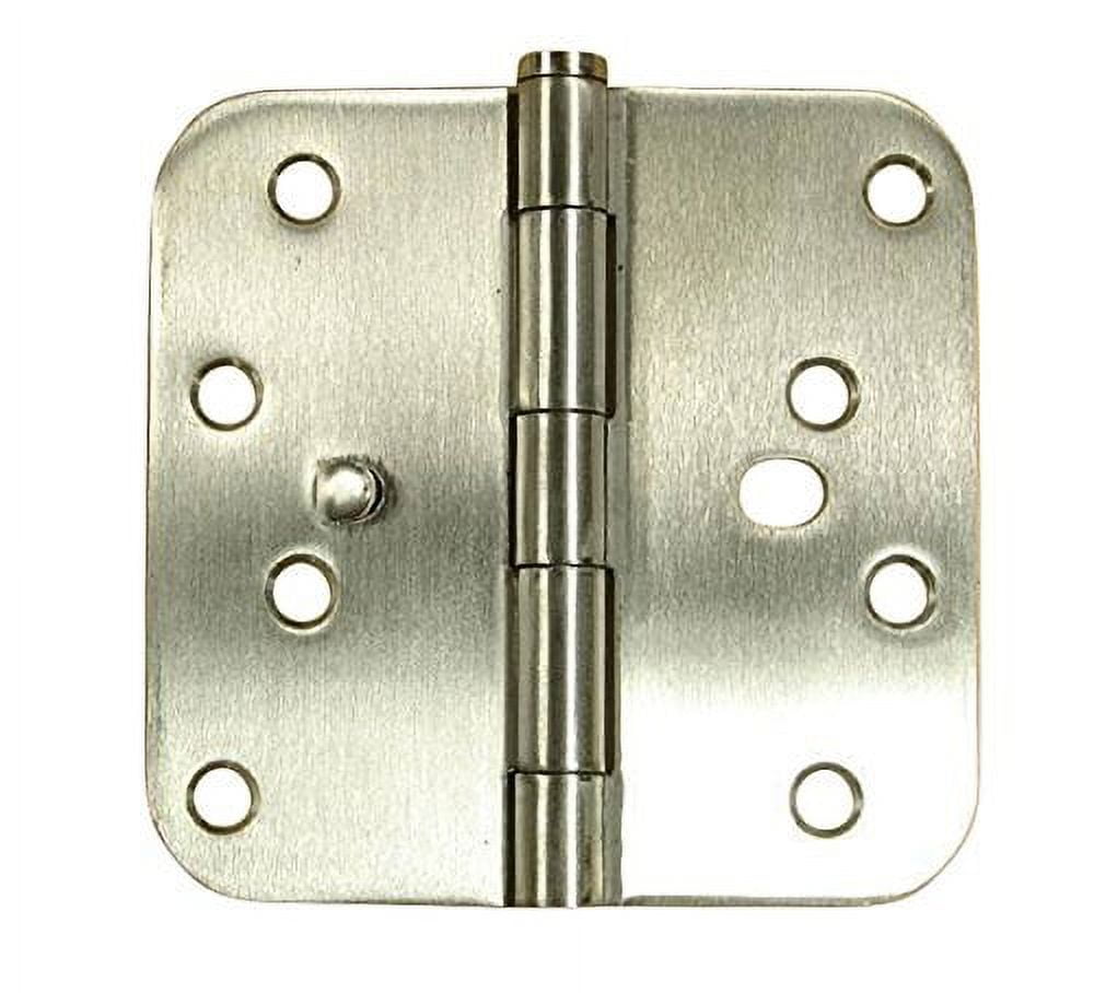 Security Door Hinges - Stainless Steel - 4" x 4" with 5/8" Radius ...