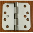 Security Door Hinges - Stainless Steel - 4" x 4" with 5/8" Radius ...