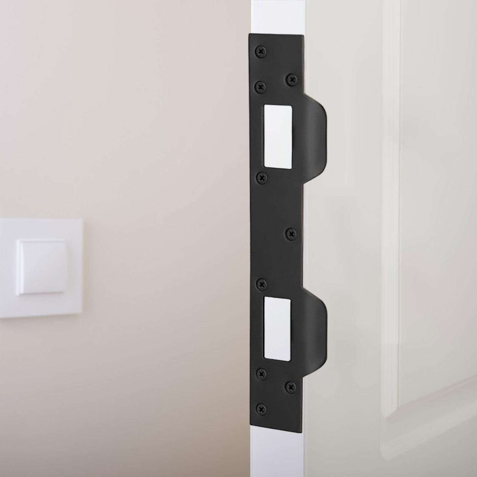 Security Door Strike Plate Accessories for 5-1/2 inch to 6 inch Hole ...