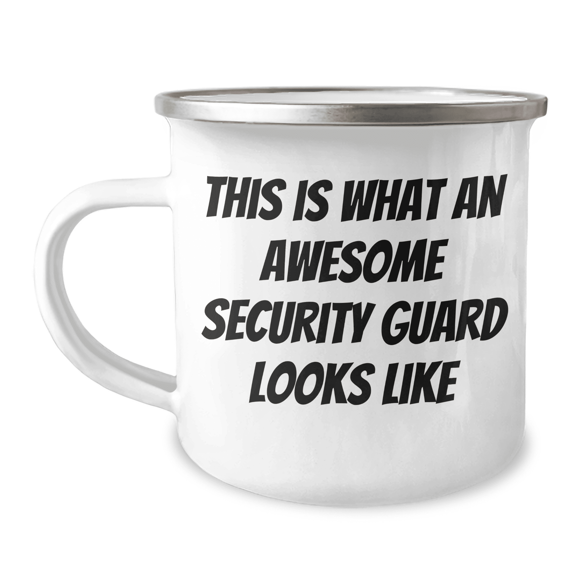 Security Guard Gifts for Men from Family - Funny Quote Camping Mug, 12 ...