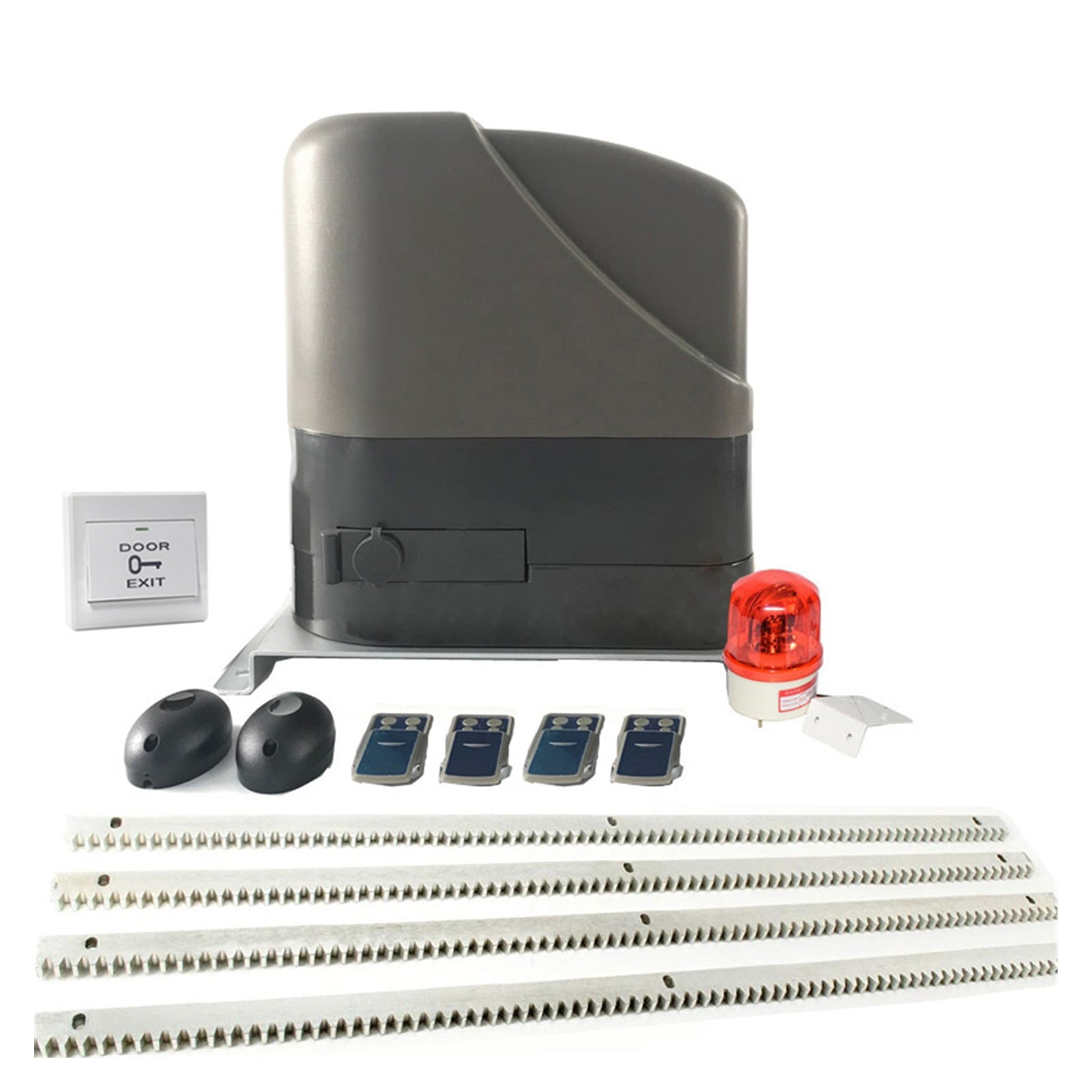 Security Kit DC 12V 800KG Sliding Electric Gate Opener Automatic Motor ...