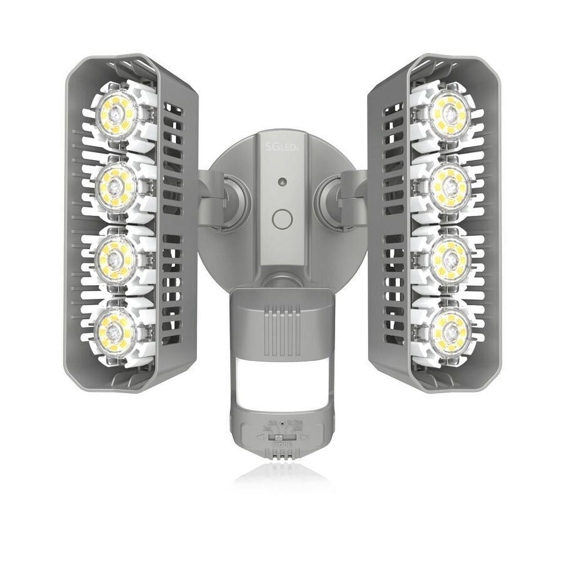 Security Light with Safety Motion Sensor, LED, 3600LM - Walmart.com