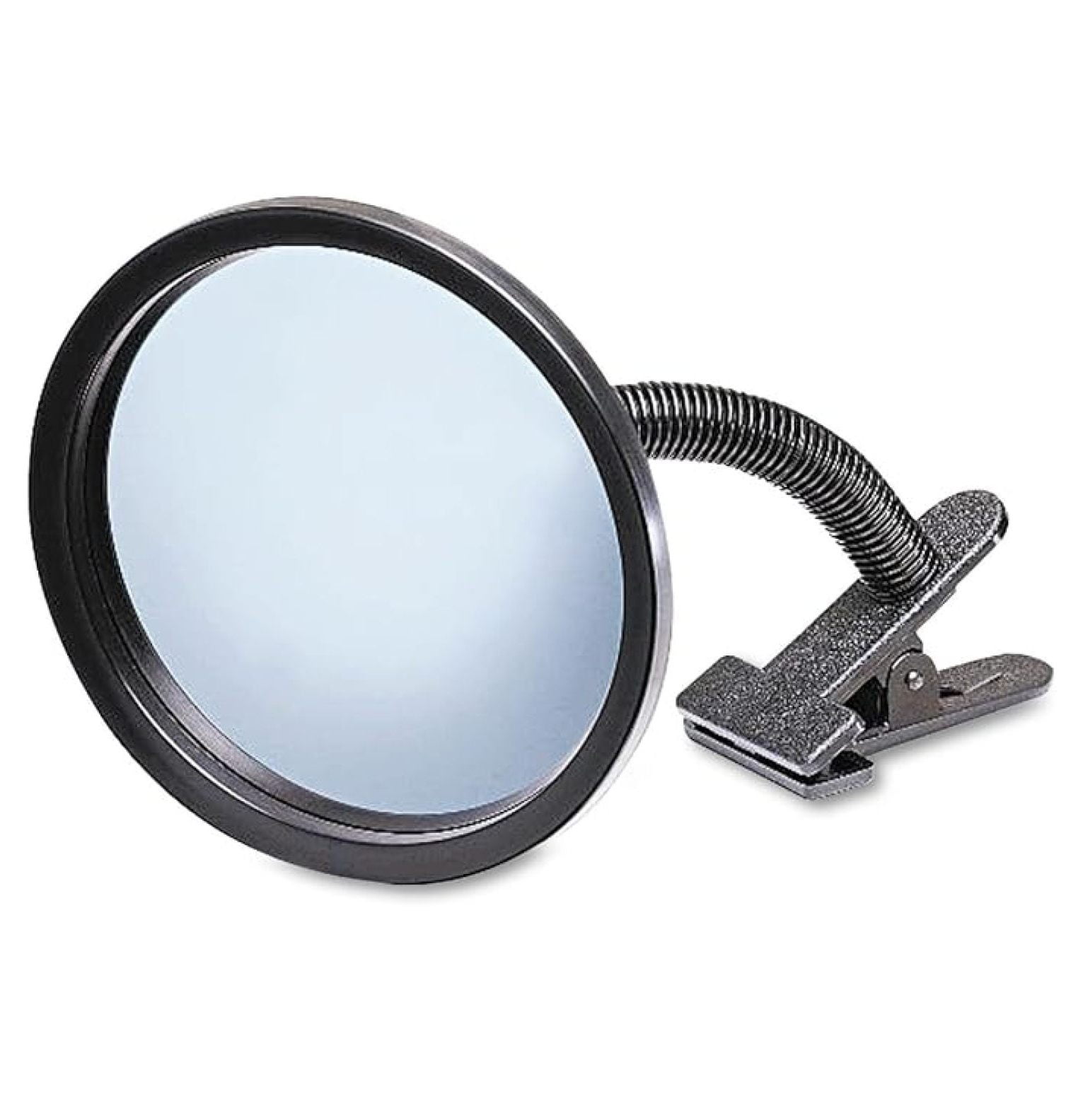 Security Mirror, 7 Inch Convex Clip-On Mirror - Portable Surveillance ...