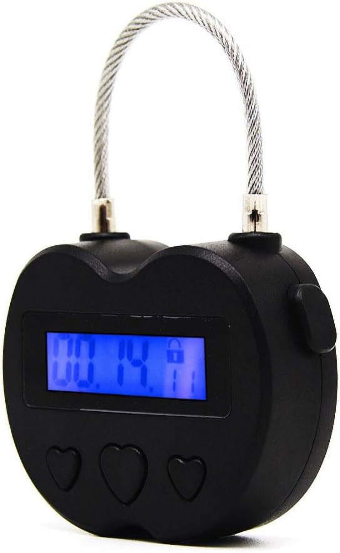 Security Padlock Electronic Timer Lock Behavioral Habit Aid Multi ...