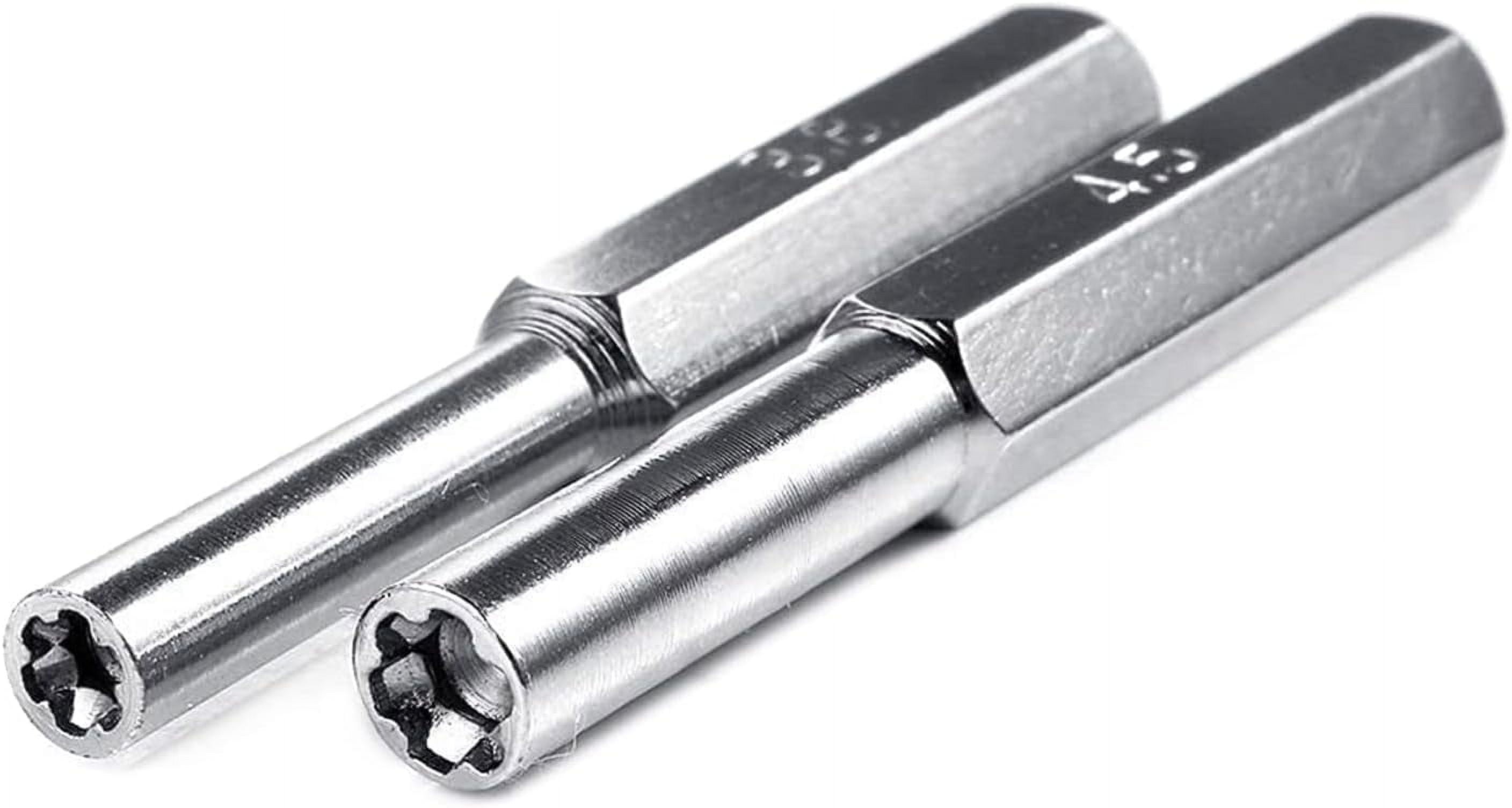 Security Screwdriver Bit 3.8mm & 4.5mm Screwdriver Security Game Bits ...