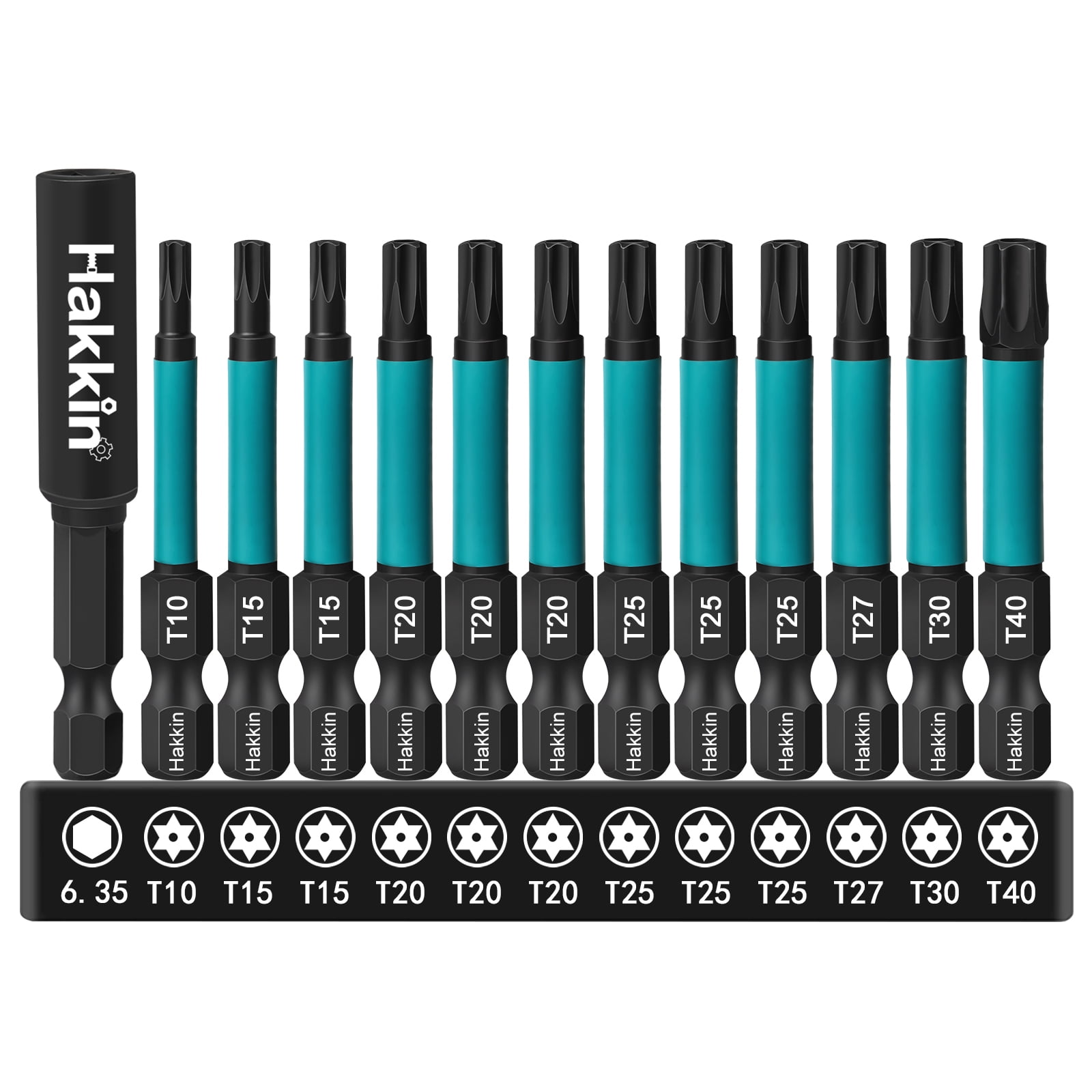 Security Torx Bit Set, Tamper Resistant Star Bits Set S2 Steel, 2.1 ...