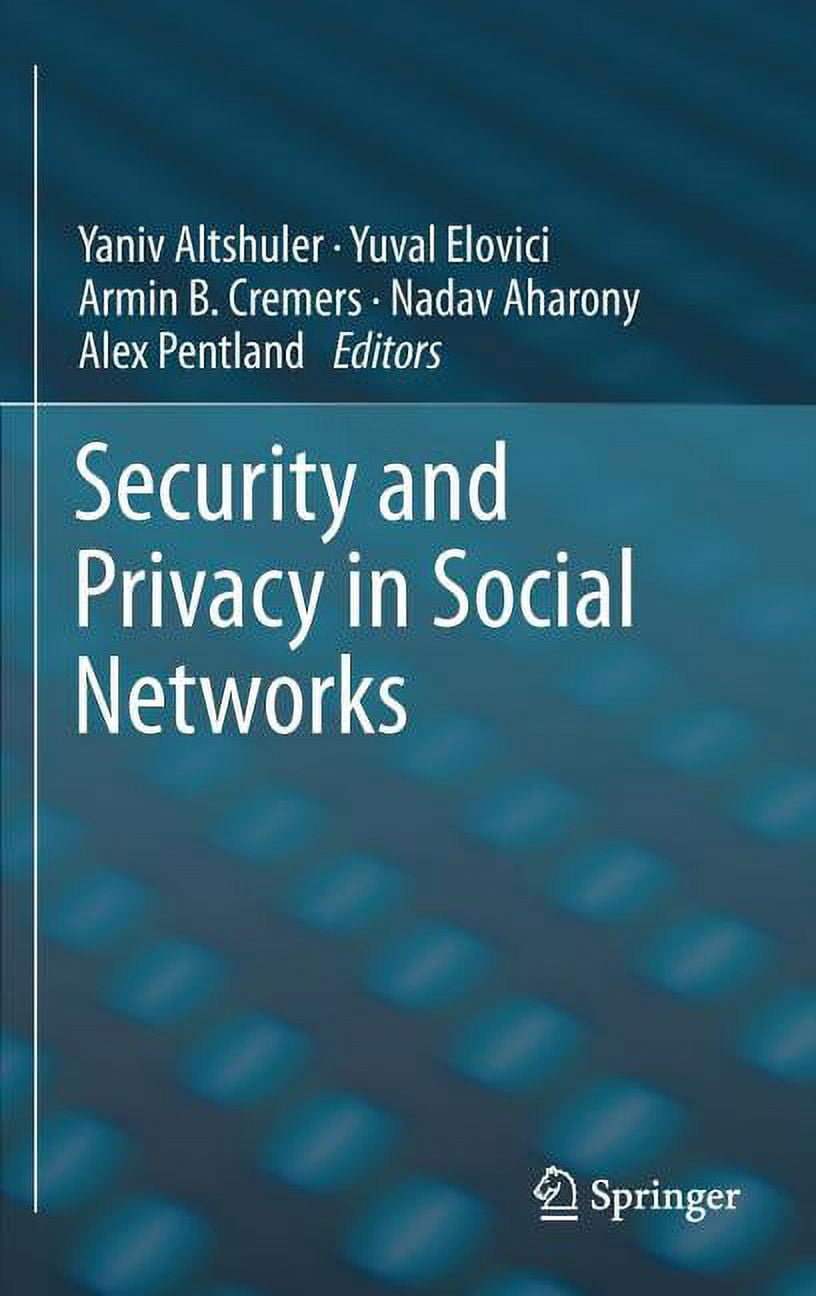Security and Privacy in Social Networks, (Hardcover) - Walmart Business ...