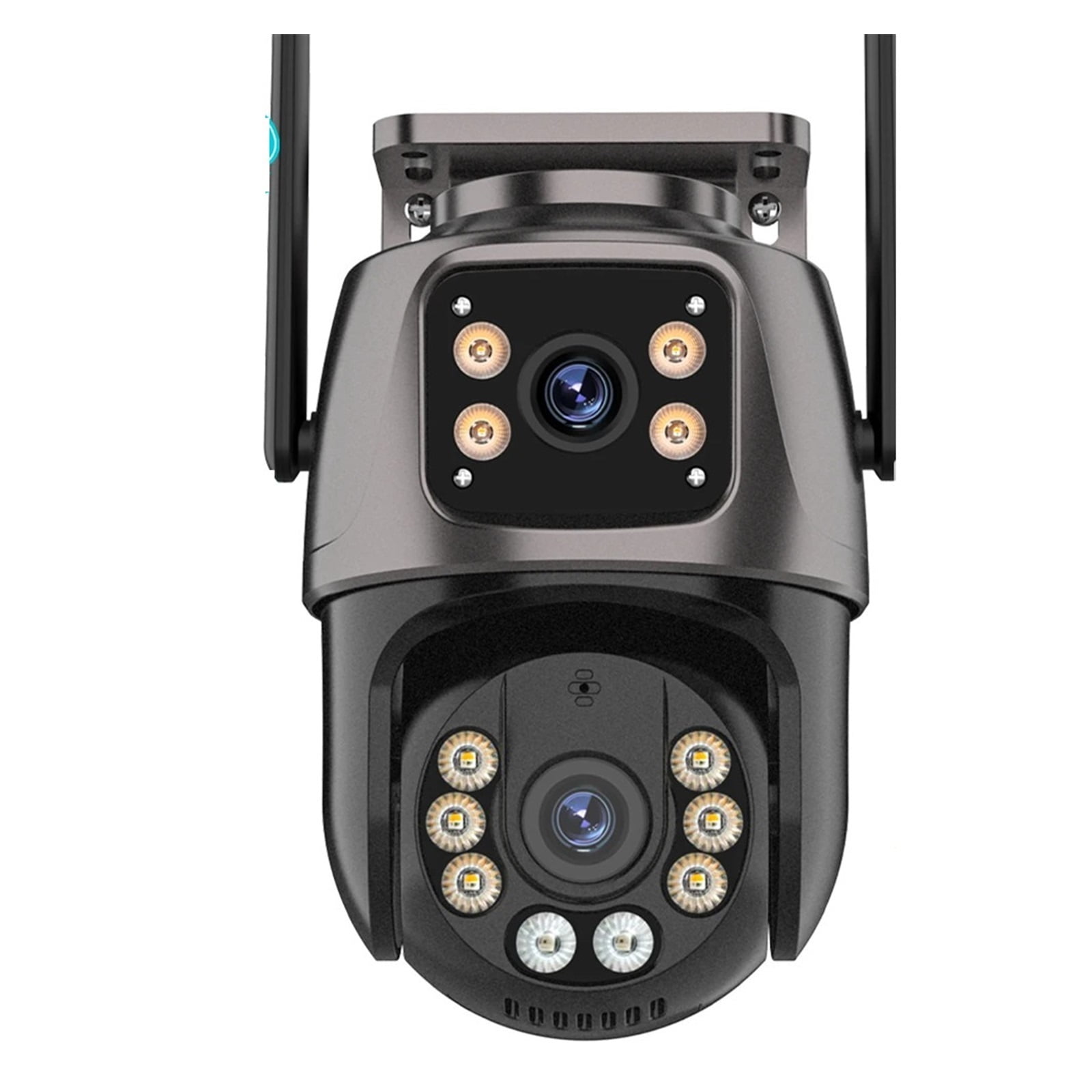 Security camera， 4K 8MP HD PTZ Camera Outdoor 4MP Dual Lens Dual Screen ...