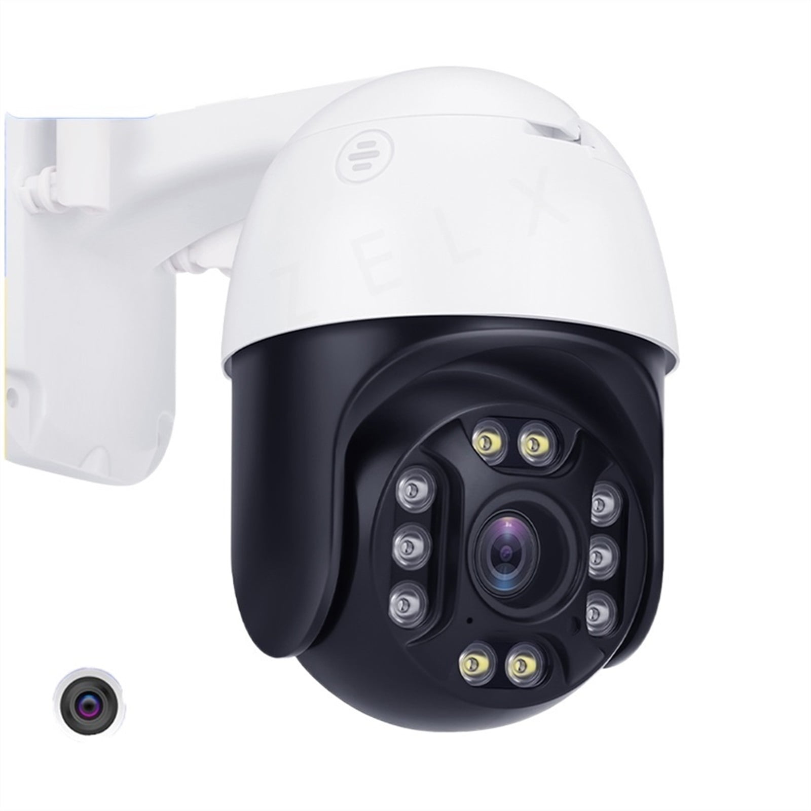 Security camera， 5MP IP Camera PTZ CCTV Security Camera Alarm Auto ...