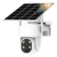 Security camera， 5MP Solar Camera 10800mAh Battery PTZ Surveillance IP ...