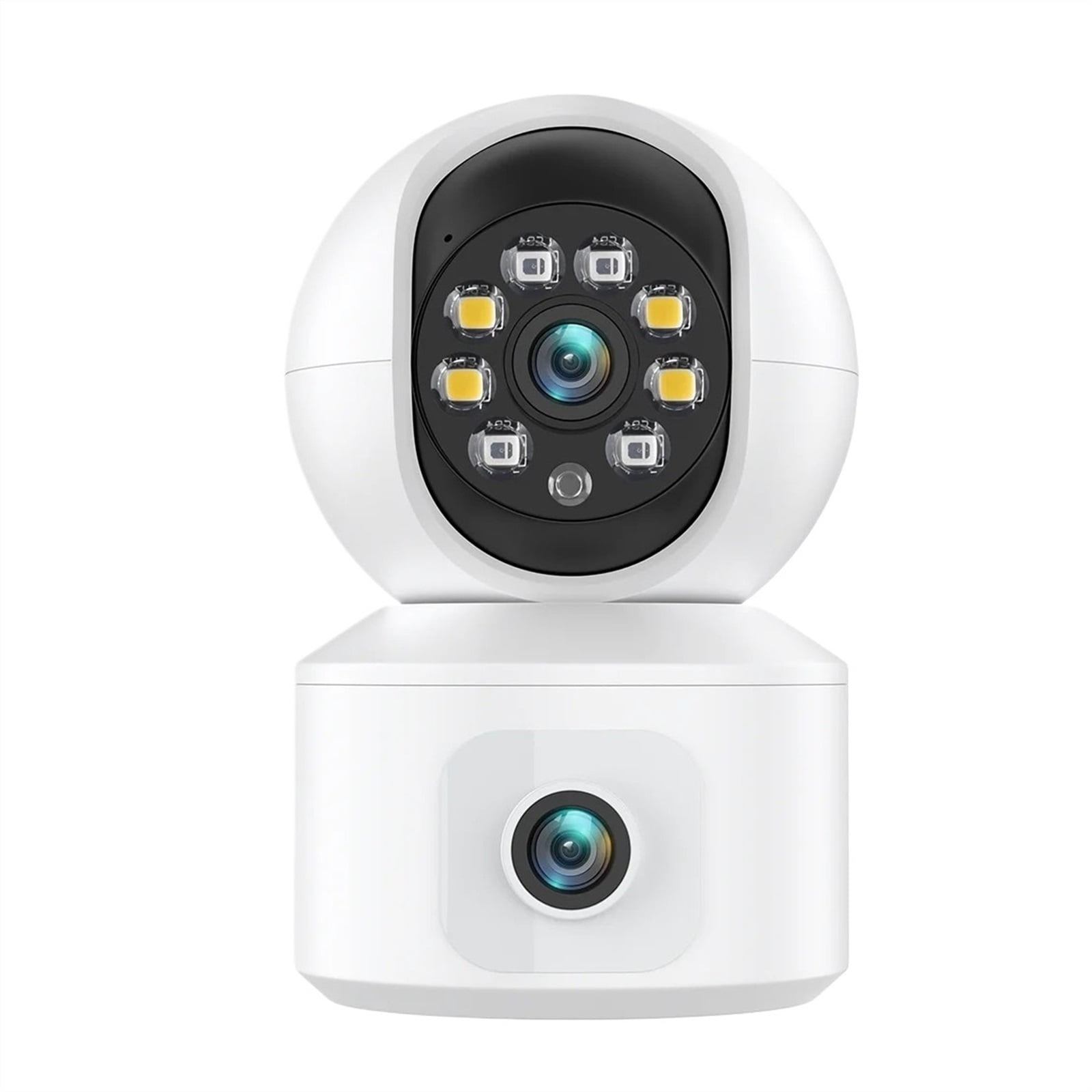 Security camera， 6MP HD Dual Lens Camera Dual Screen Baby Monitor Ai ...